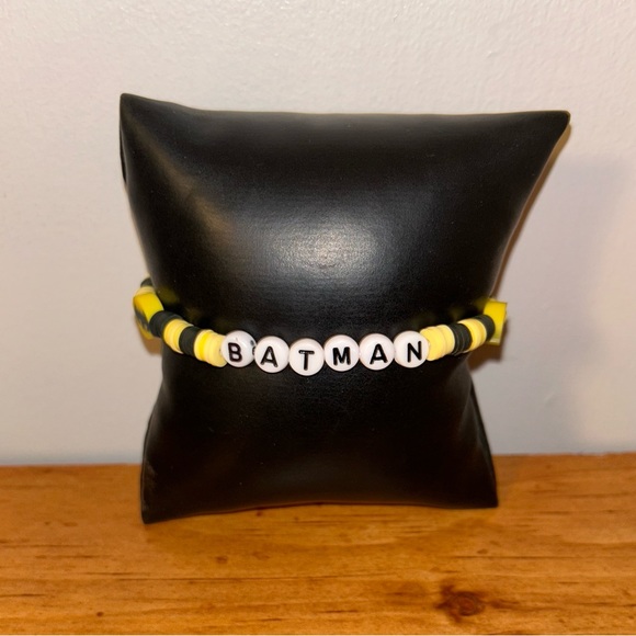 Handmade | Jewelry | Batman Superheroes Heishi Bracelet | Poshmark